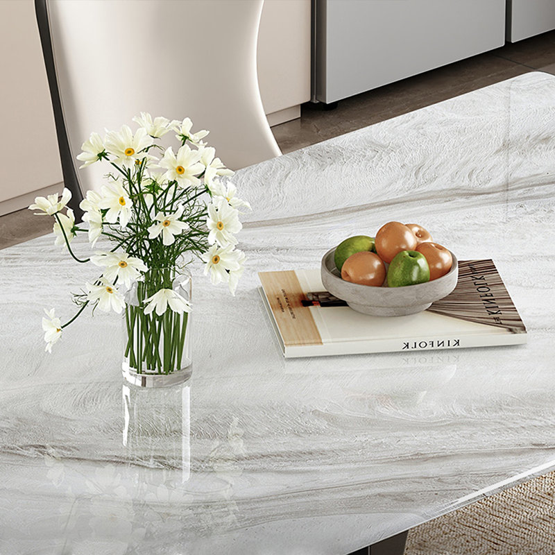 Scs marble dining table and chairs store